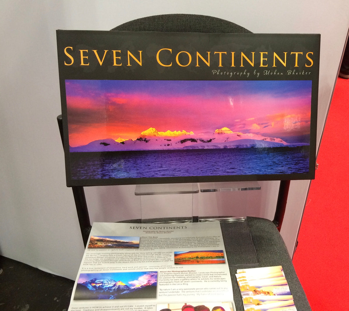 Seven Continents by Mohan Bhasker - 1st Edition – Mohan Bhasker Photography